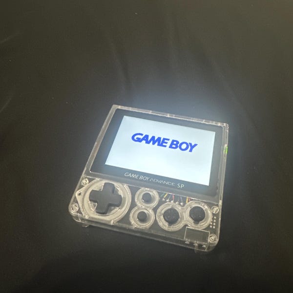 Gameboy Advance SP Gacha Design. Assemble Your Own Kit. Choose Your ...