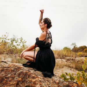 Organic Cotton Cottagecore Dress. Beach Wedding Dress. Modest - Etsy