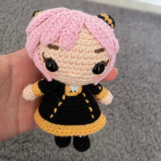 Anya Forger Spy X Family Amigurumi Crochet Pattern Easy, 48% OFF