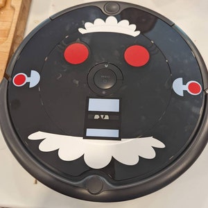 Happy Face Robot Face Decals for Your Robotic Floor Vac - Etsy