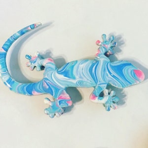 Gecko 001 Wooden Shape Cutout for Crafting, Home & Room Décor, and ...