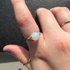 Custom Braided Bicone Crystal Rings Customizable, Rainbow, Colorful ...