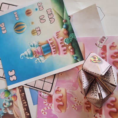 Escape Room Game DIY Printable Game Kit for Kids the Sugar Rush ...