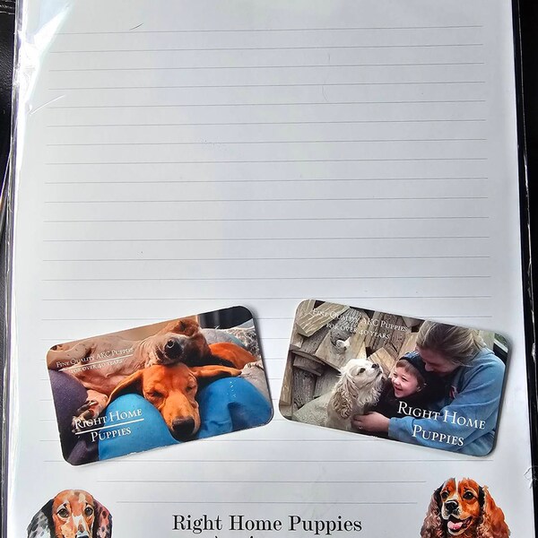 Personalized Modern Calligraphy Script Notepad, Custom A Note From ...