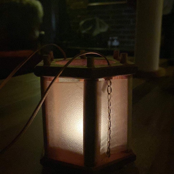 Alder Small Medieval Lantern, Wooden, Viking Lamp, Larp, SCA, Lantern ...