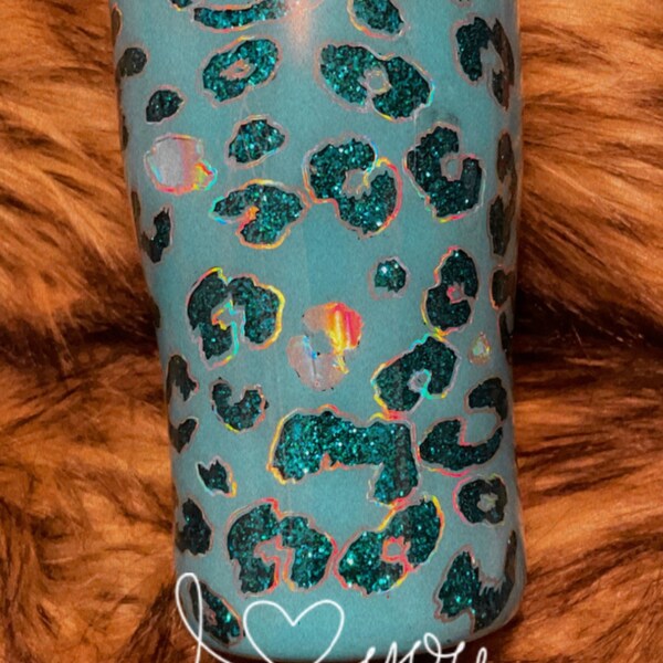 Fuzzy Leopard Print Svg, Leopard Print With Offset, Cricut Cut Files ...