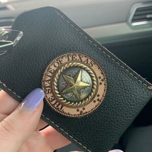 State of Texas ID Holder, ID Holder, Badge Holder - Etsy
