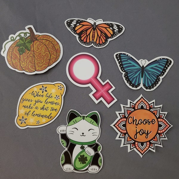 Misfit Stickers, Discounted Stickers, Oops Sticker, Imperfect Stickers ...