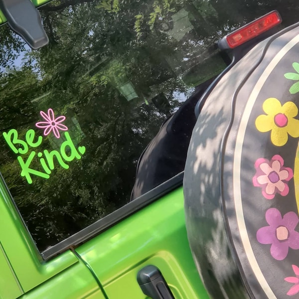 Be Kind Decal - Kindness Decal - Be Kind Sticker - Laptop Sticker ...