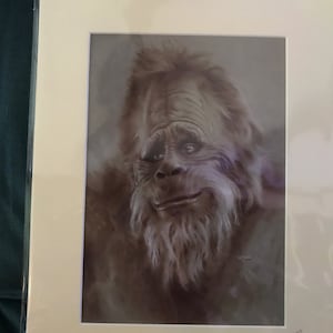 Limited Print of My Drawing of Harry Bigfoot From Harry and the ...
