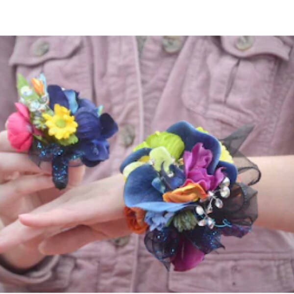 Made to Order-example Only | Hot Pink Brooch Bouquets Package |fabric ...