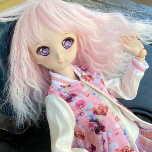 Custom Doll Wig for Minifee Dolls tan Caps - Etsy