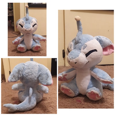 Plush Sewing Pattern PDF Furry Anthro Stuffed Animal Manokit - Etsy