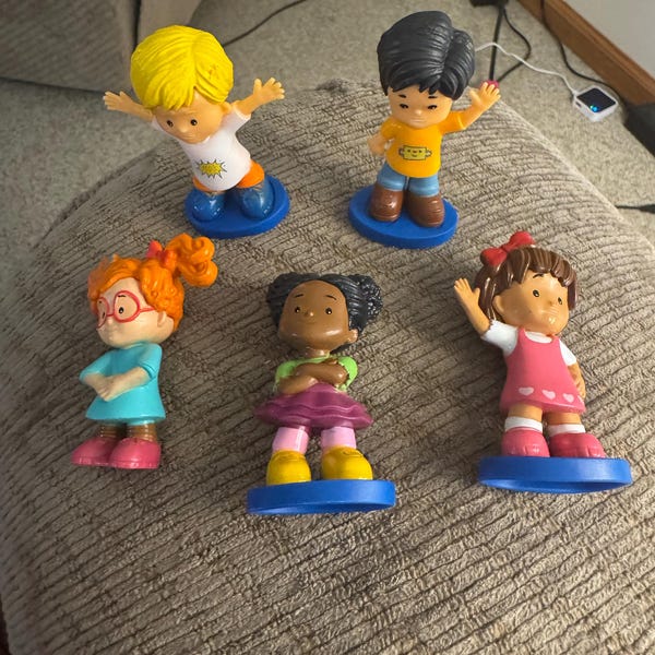 Fisher-price Little People and Animals Deluxe Cake Toppers Cupcake ...