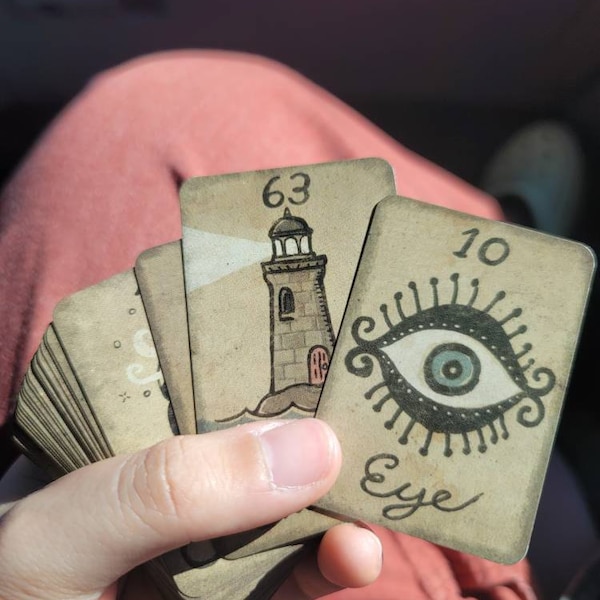Secret Pocket Oracle - Mildred Payne MINI DECK- - Etsy