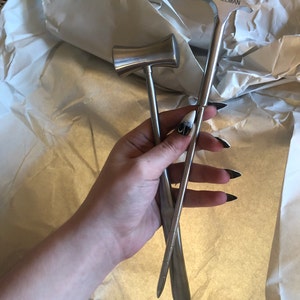 Lobotomy Orbitoclast & Hammer Surgical Medical Tools Shadowbox With ...