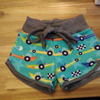 Kids Shorts and Pants Pdf Pattern // Retro Hem Style // 0M 6T // Photo ...