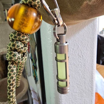 Tritium Keychain S-323 Edition for Use With 1 3mm X 22.5mm Tritium Vial ...