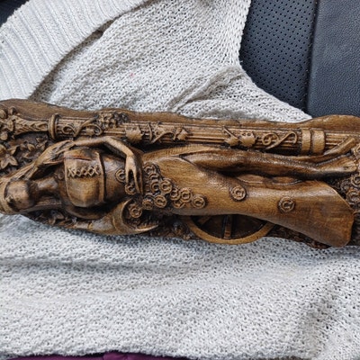 Skadi Statue Skathi Skade Devana Goddess of Hunting Norse Gods Wood ...