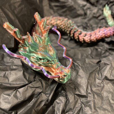 Articulated Winged Rose Dragon. High Quality 3D Printed Fidget - Etsy