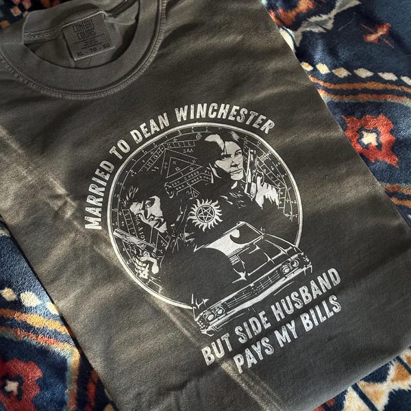 Dean Winchester Tshirt Women's Clothing, Supernatural Shirt Dean ...