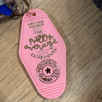 The Introvert Social Club Motel Keychain Green - Etsy