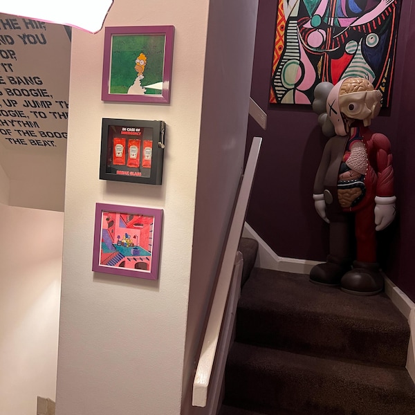 The Simpsons Homer and Marge Sunset Print, Poster Watercolor ...