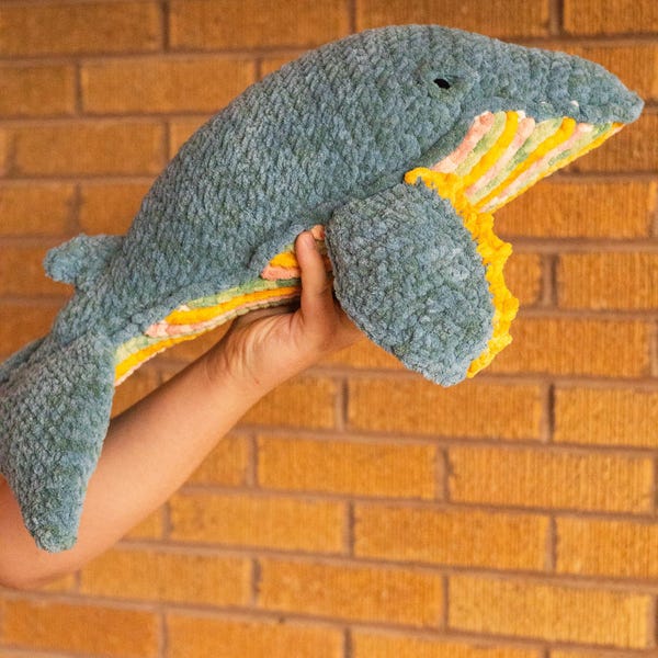 BUNDLE Hugo the Humpback Whale Pattern Crochet Pattern digital Download ...