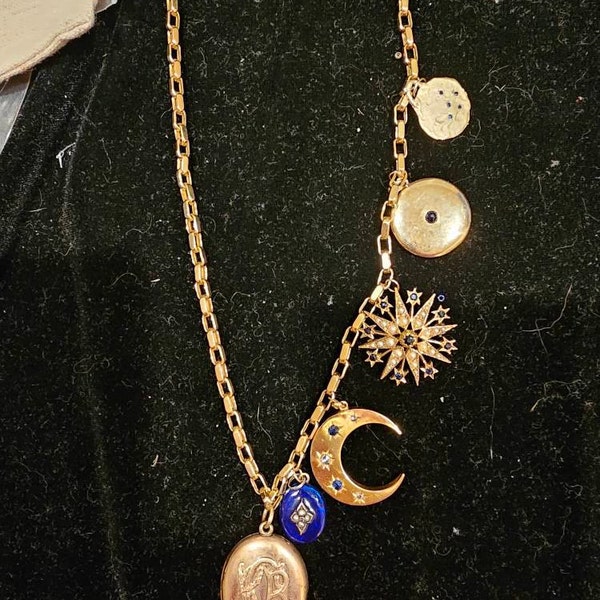 Fantastic Unusual Antique English Hallmarked 375 9ct Gold Engraved ...