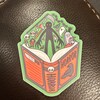Horror Book Decal, Scary Book Club Sticker, Library Sticker, Reading ...