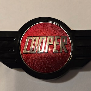 Classic Mini Cooper S World Champions Grille Badge Vintage Car High ...