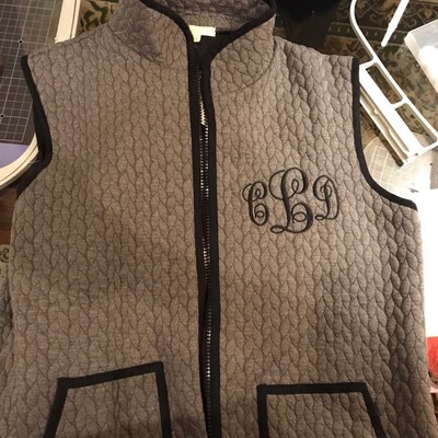 Scripty Monogram Font Embroidery File 26 Letters 2 Sizes 2.75 & 1.75 ...