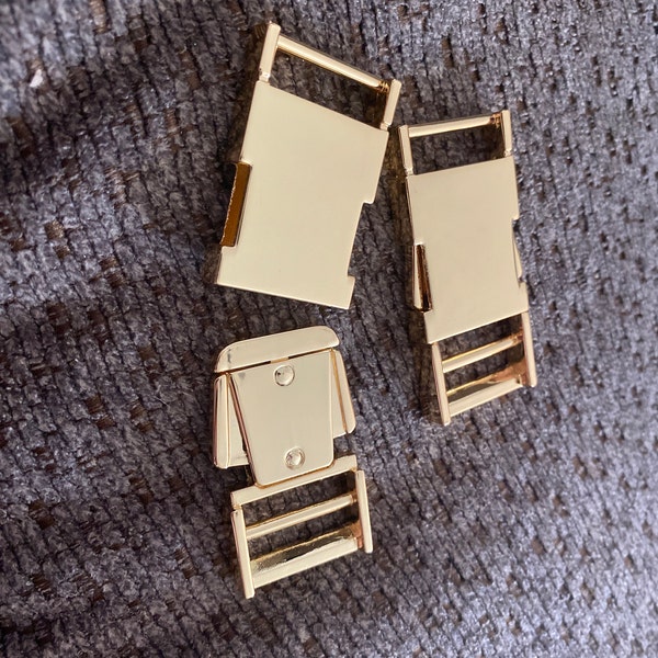 1pc Metal Quick Side Release Buckle Webbing Bag Clip Lock Belt Strap ...