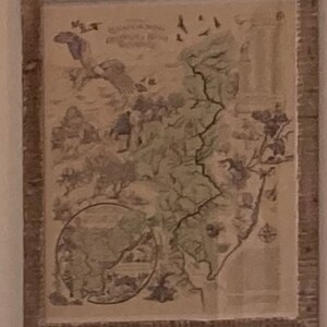 Blanket Delaware River Watershed/lenapehoking Map - Etsy Canada