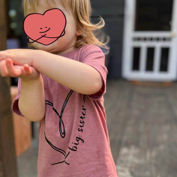 Promoted to Big Sister Shirt, Big Sister Shirt, Big Sister Tshirt, Big Sister Announcement, Big ...