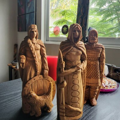 Dagda the Statue of Dagda Celtic God - Etsy