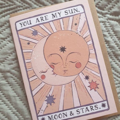 New Baby Card With Gender Neutral Design Unisex New Baby Card Bamboo ...