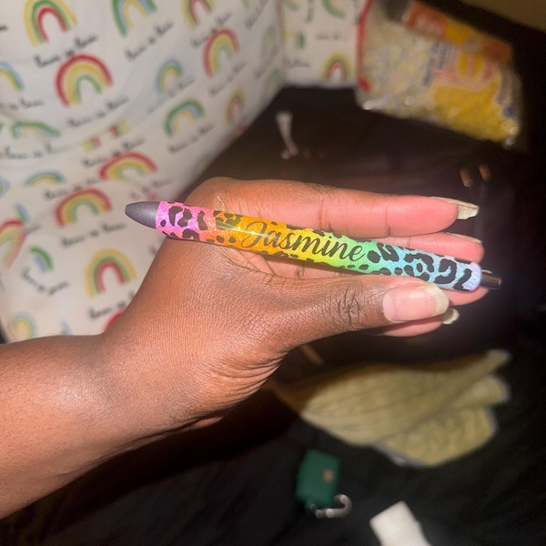 Set of 7 Days of the Week Glitter Epoxy Gel Pens, Sassy Epoxy Glitter ...