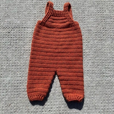 Crochet Pattern Baby Overalls Newborn to 24 Months - Etsy