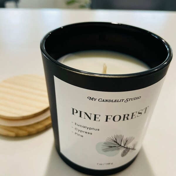 Pine Forest Soy Candle: Traditional Pine Scents, Phthalate-free, Gift ...
