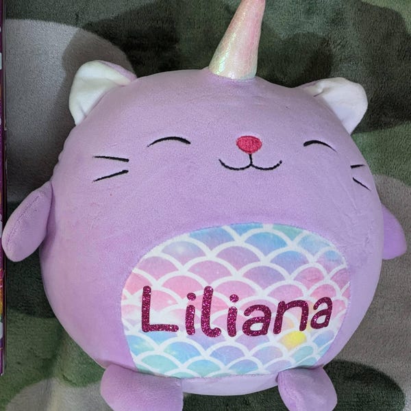 Personalised Squish Plush Toy / Plush Bunny / Squishy / Stuffed Animal ...