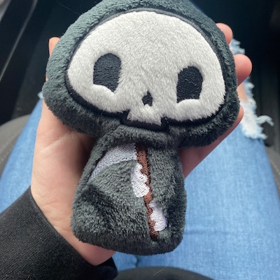 Grim Reaper Reaper Plushie Stuffed Grim Reaper Toy Mortician Gift Dark ...