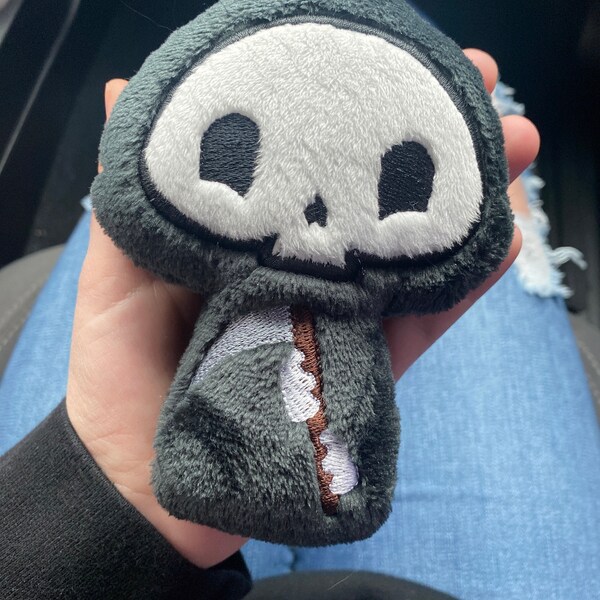 Grim Reaper | Reaper Plushie | Stuffed Grim Reaper Toy | Mortician Gift ...