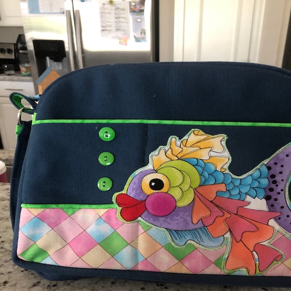 Holiday Purse , Small Bag, Multiple Pockets, Top Zipper Closure, Adj ...