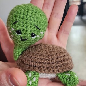 PATTERN: Shell the Baby Sea Turtle Amigurumi Sea Turtle Pattern ...