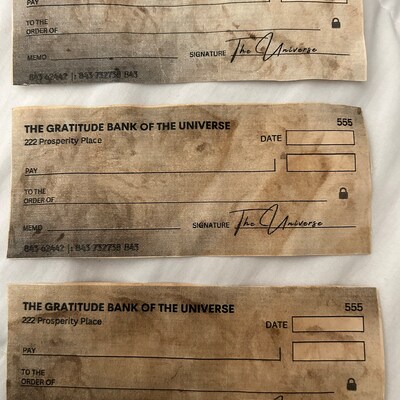 Printable Manifestation Cheque: Magic Check, Instant Download, the ...