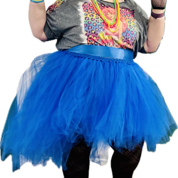 A30 Madonna Like a Virgin Custom White High-low Tutu With Hearts/ 80's ...