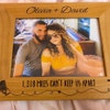 Personalized Long Distance Relationship Picture Frame, Long Distance ...