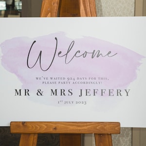 Wedding Table Plan and Welcome Sign Arched Set of 2 Wedding - Etsy UK
