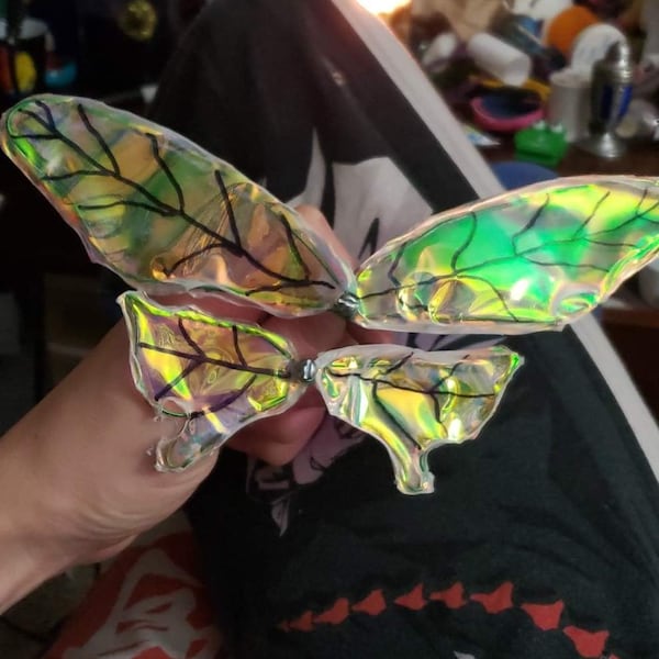 Dichroic GRAPE Mylar Sheet With Holographic, Iridescent Sheen Color ...